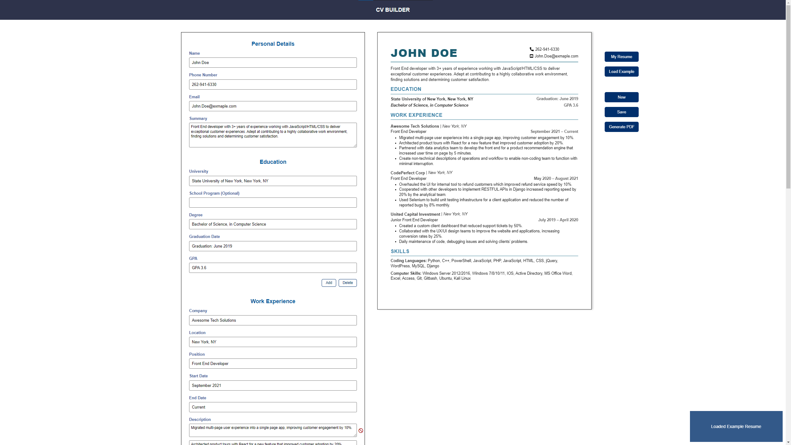 Homepage | Caleb Kim | Frontend Developer
